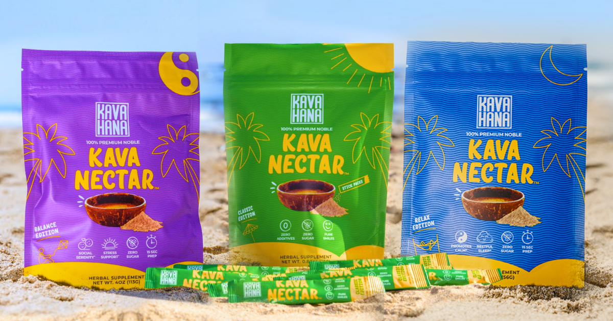 Shop Kava Nectar Powders by Kavahana: Premium 100% Noble Kava Root Nectar
